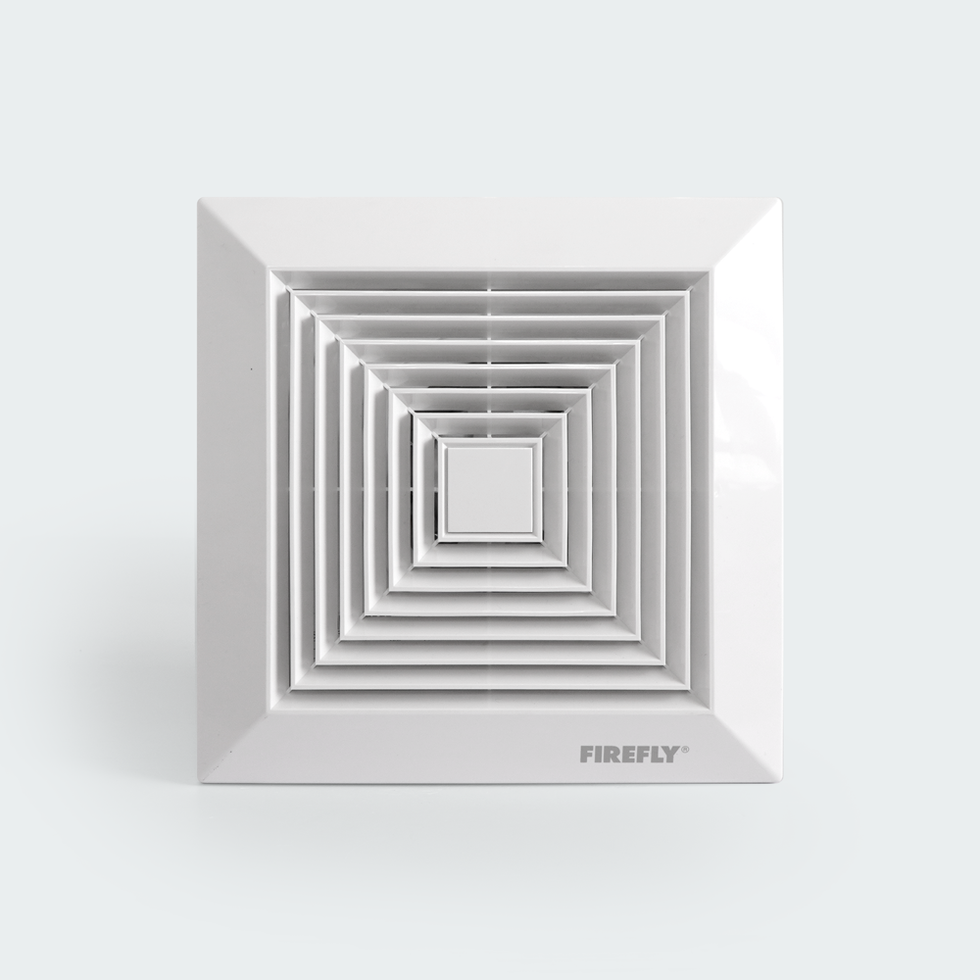 Firefly Ceiling Mounted Exhaust Fan Slim Radial Grille – FELCO Store