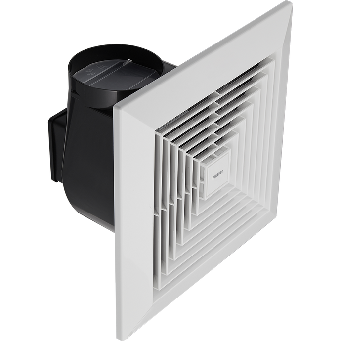 Firefly Ceiling Mounted Exhaust Fan Slim Radial Grille – FELCO Store