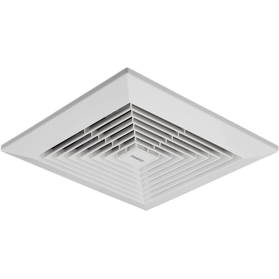 Firefly Ceiling Mounted Exhaust Fan Slim Radial Grille – FELCO Store