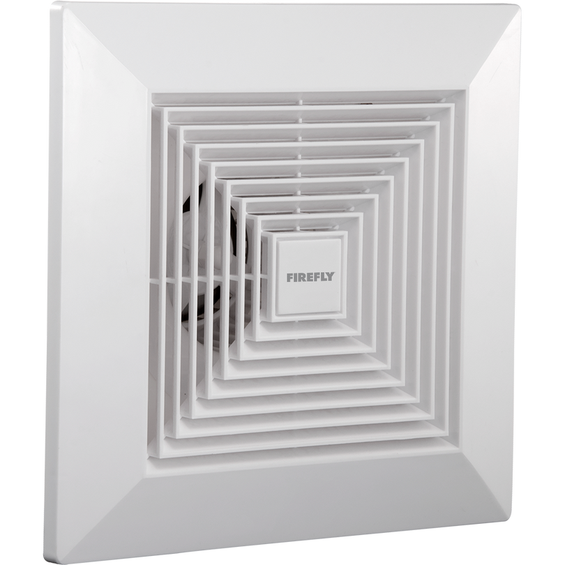 Firefly Ceiling Mounted Exhaust Fan Slim Radial Grille – FELCO Store