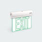 Firefly Single-Faced Exit Light with Wall / Ceiling Mount Option (Exit ...