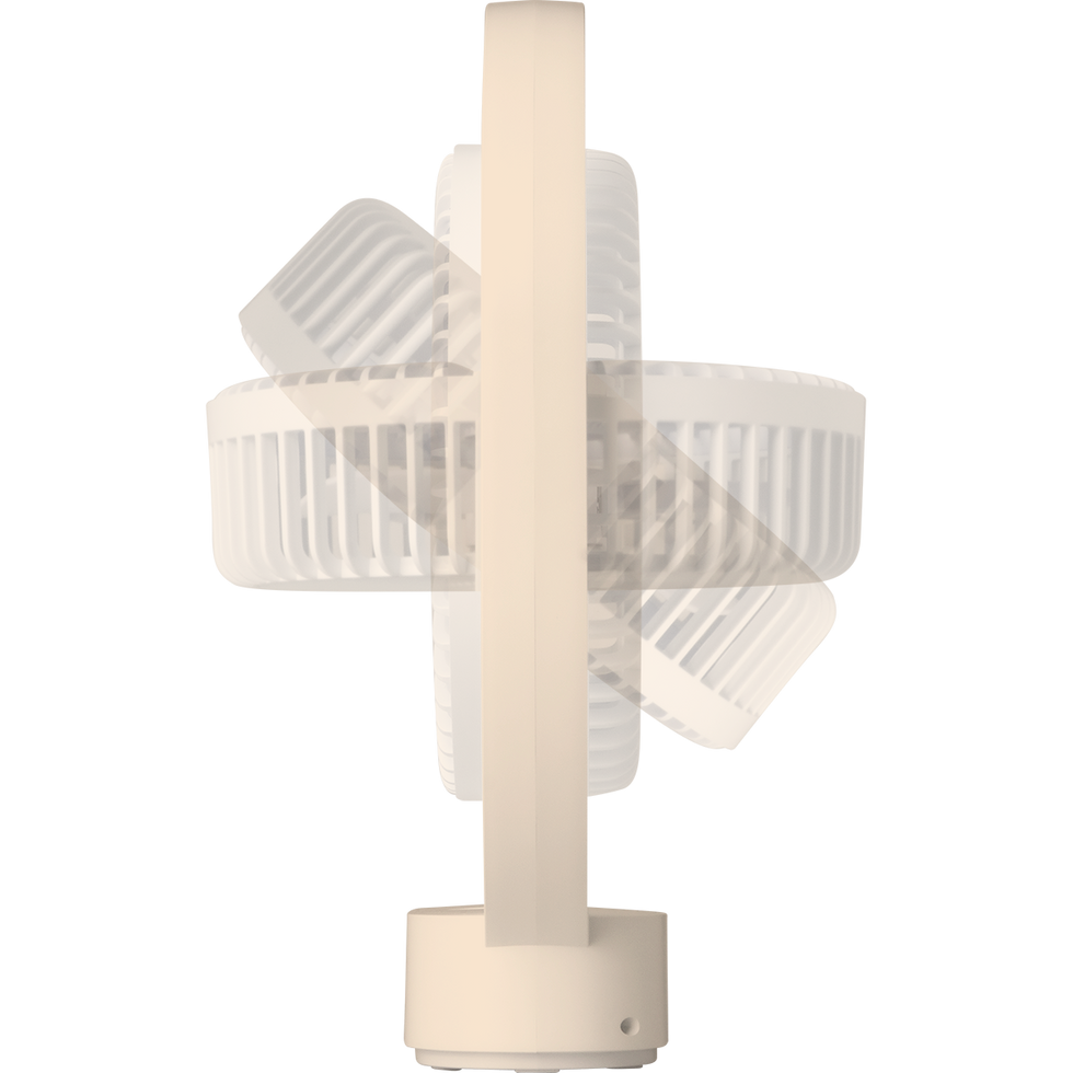 Firefly Rechargeable Oscillating Desk Fan with Night Lamp – FELCO Store