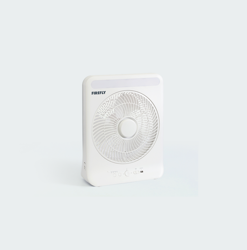 Firefly Rechargeable Box Fan with Night Light – FELCO Store