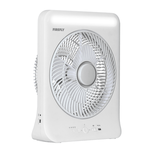 Firefly Rechargeable Box Fan with Night Light – FELCO Store