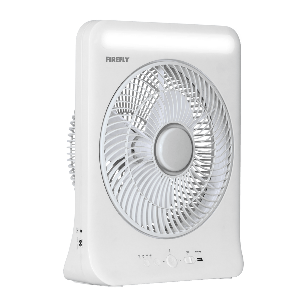 Firefly Rechargeable Box Fan with Night Light – FELCO Store