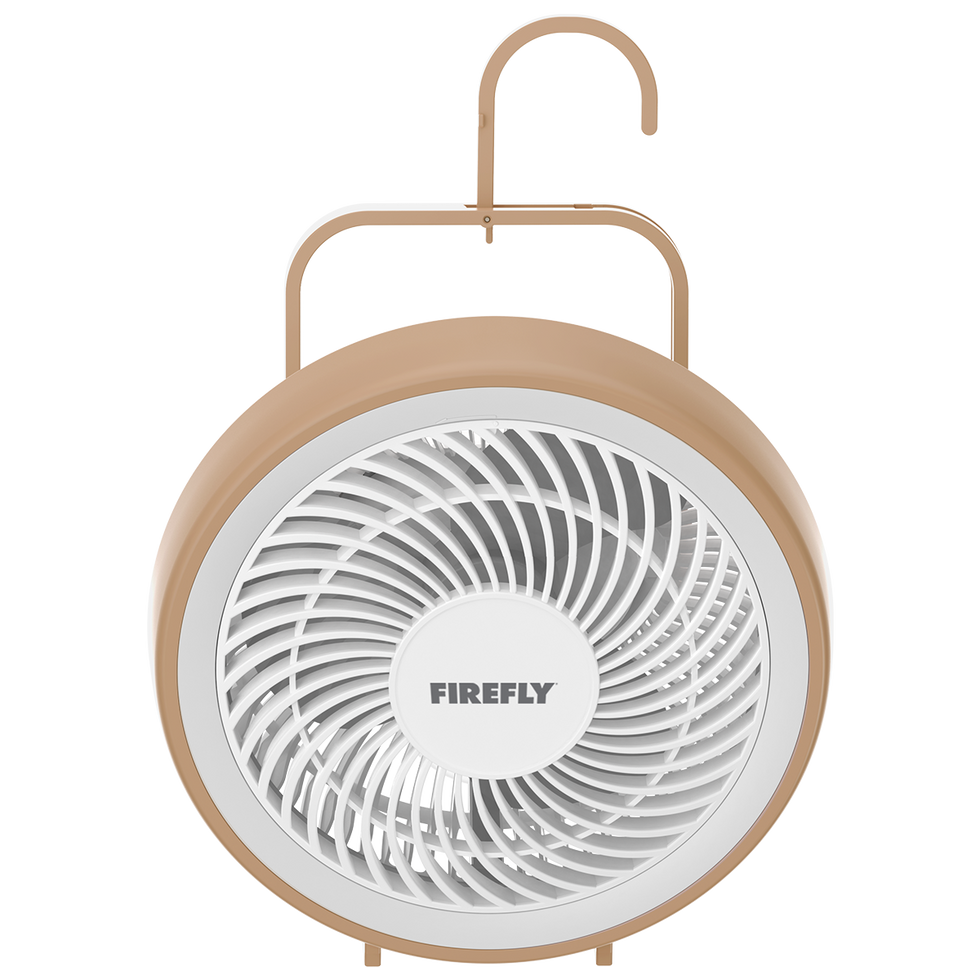 Firefly Rechargeable Mini Desk Fan with Night Lamp and Hook – FELCO Store