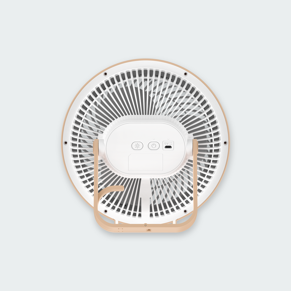 Firefly Rechargeable Mini Desk Fan with Night Lamp and Hook – FELCO Store