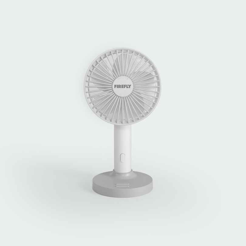 Firefly Rechargeable Handy Stand Fan with Mobile Phone Holder – FELCO Store