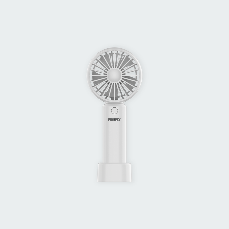 Firefly Rechargeable Mini Handheld Fan with Stand