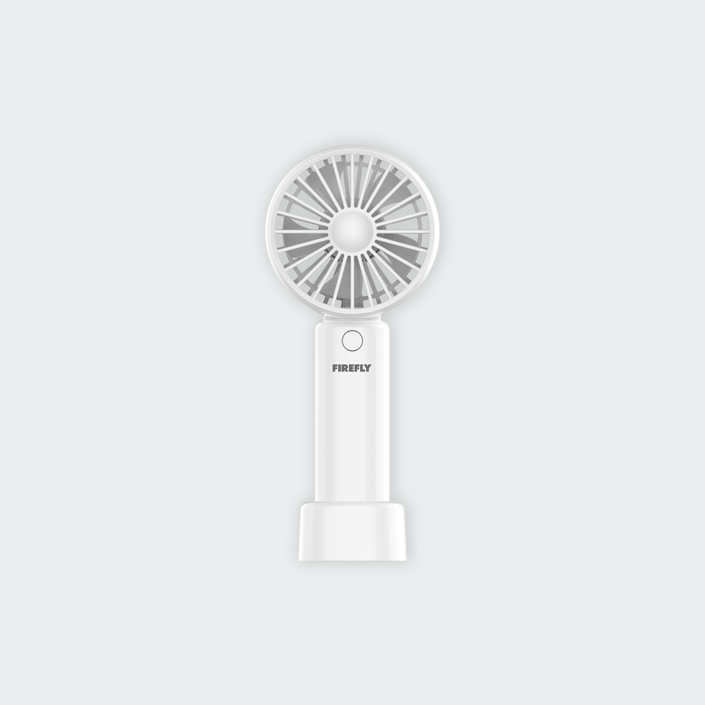 Firefly Rechargeable Mini Handheld Fan with Stand