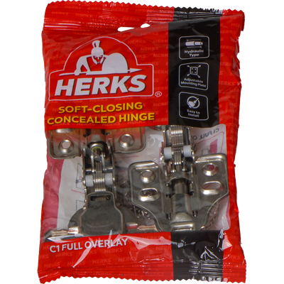 HERKS Soft-Closing Concealed Hinge - C1 Full Overlay – FELCO Store