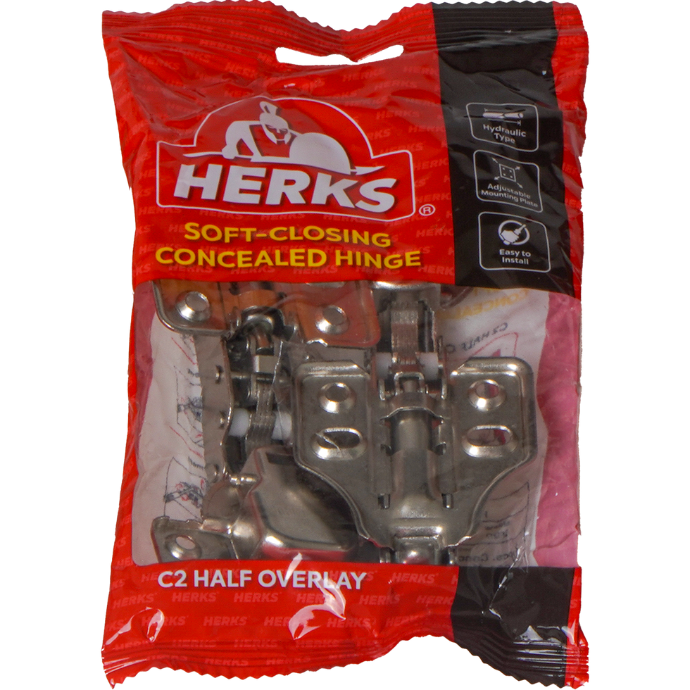HERKS Soft-Closing Concealed Hinge - C2 Half Overlay – FELCO Store