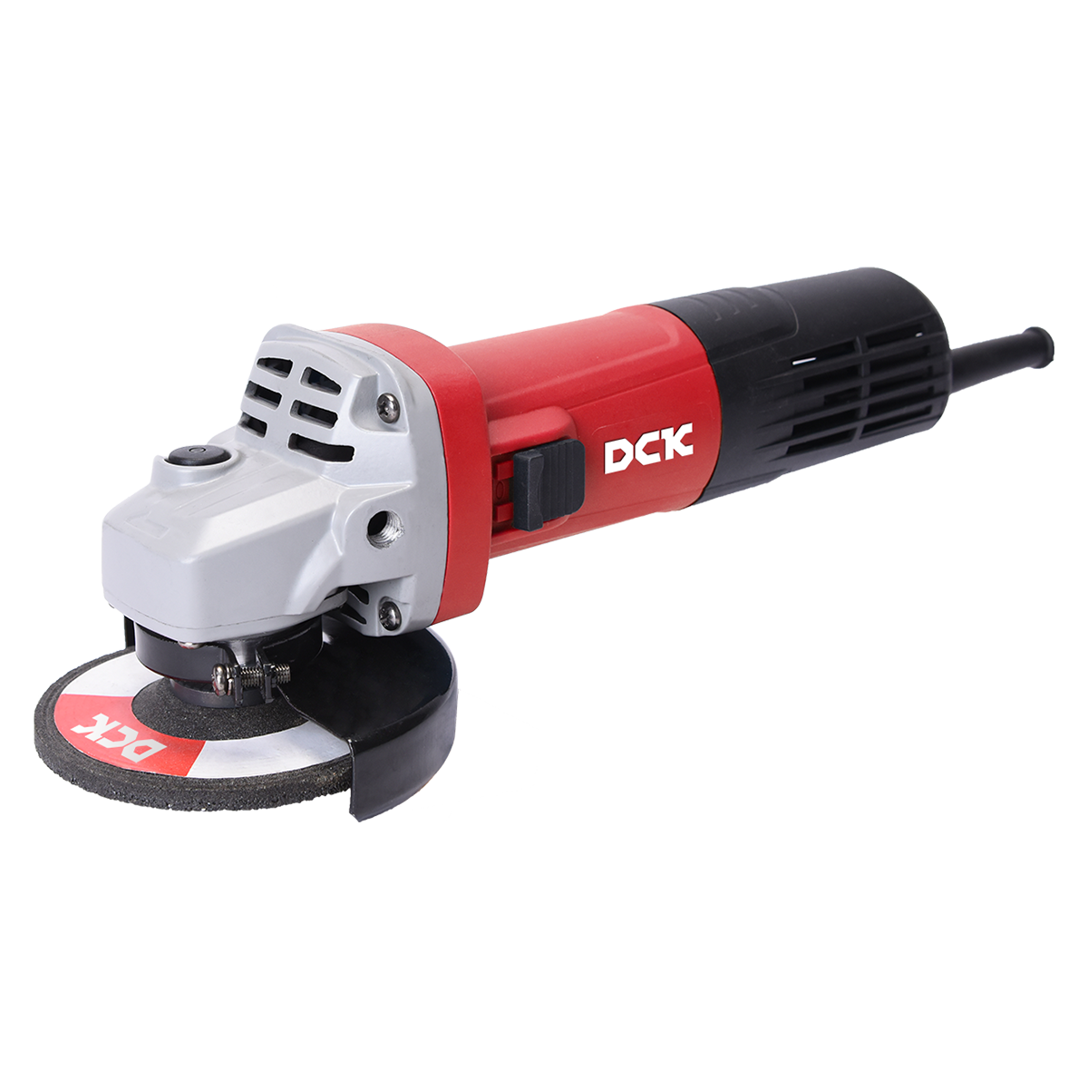 DCK Angle Grinder 4'' 820W with Auto-Stop, Slim body, Labyrinth Dustpr ...