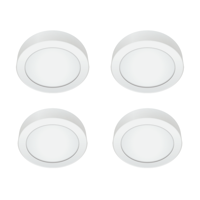 Firefly Basic Series 4-LED Round Surface Slim Downlight Value Pack ...