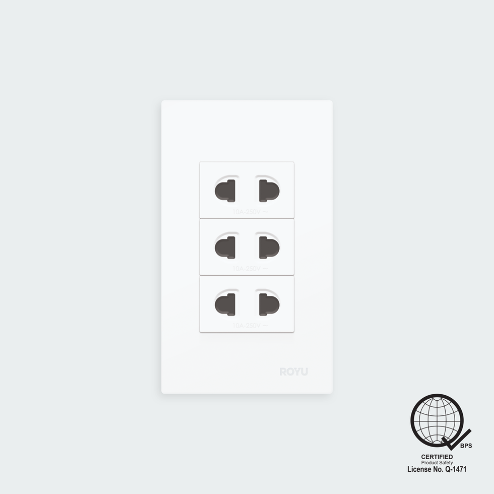 ROYU Wide Series Universal Outlet Set – FELCO Store