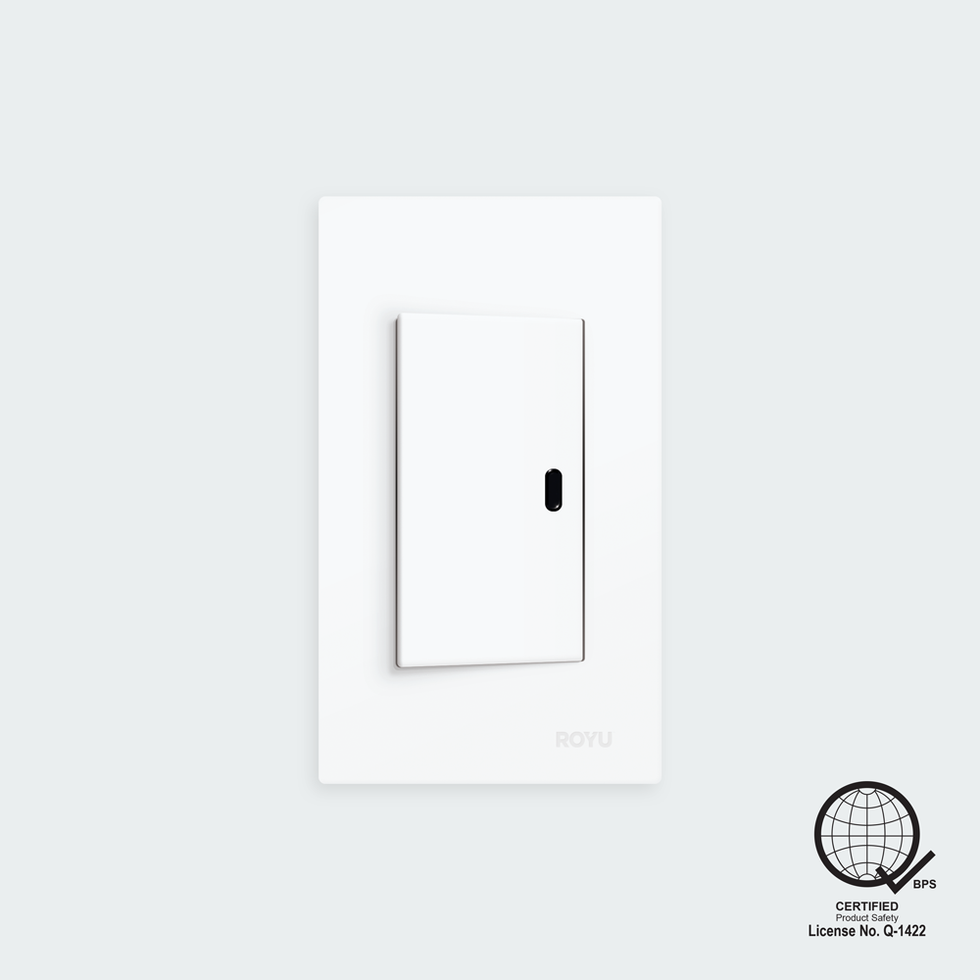 ROYU Wide Series 1-Way Switch with LED Set – FELCO Store